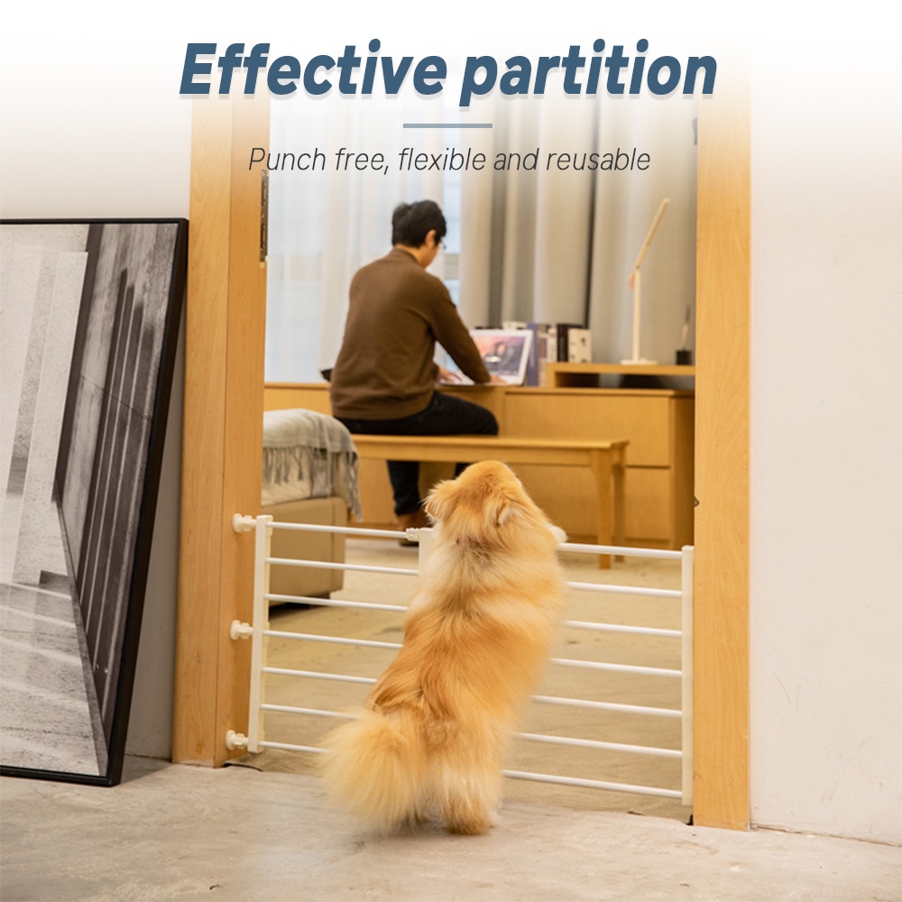 Pet Fence Divider Railing Isolation Door Anti-stop Cat Dog Fence Indoor ...