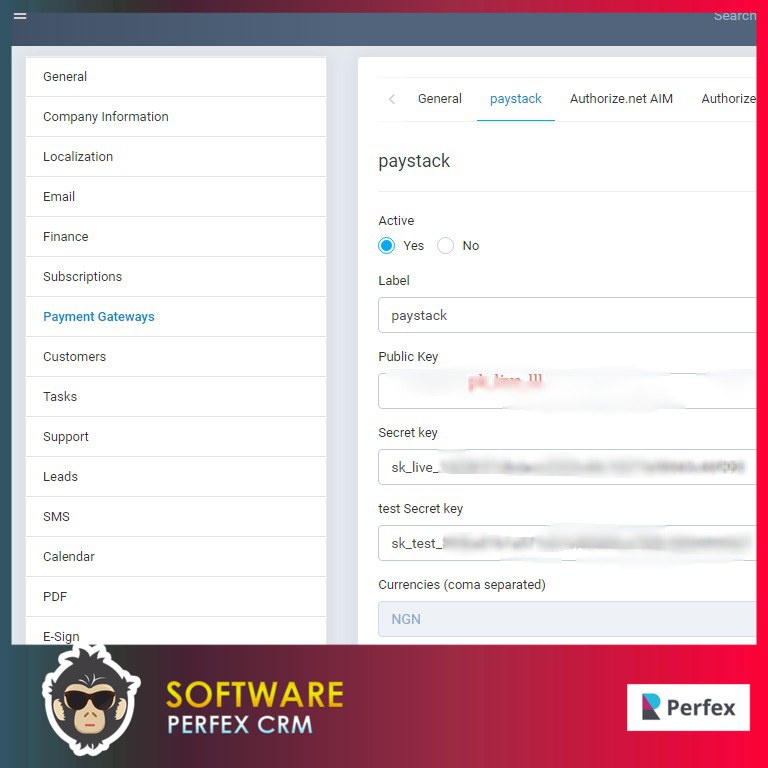 Paystack Payment Gateway for Perfex CRM 1.0 | Shopee Malaysia