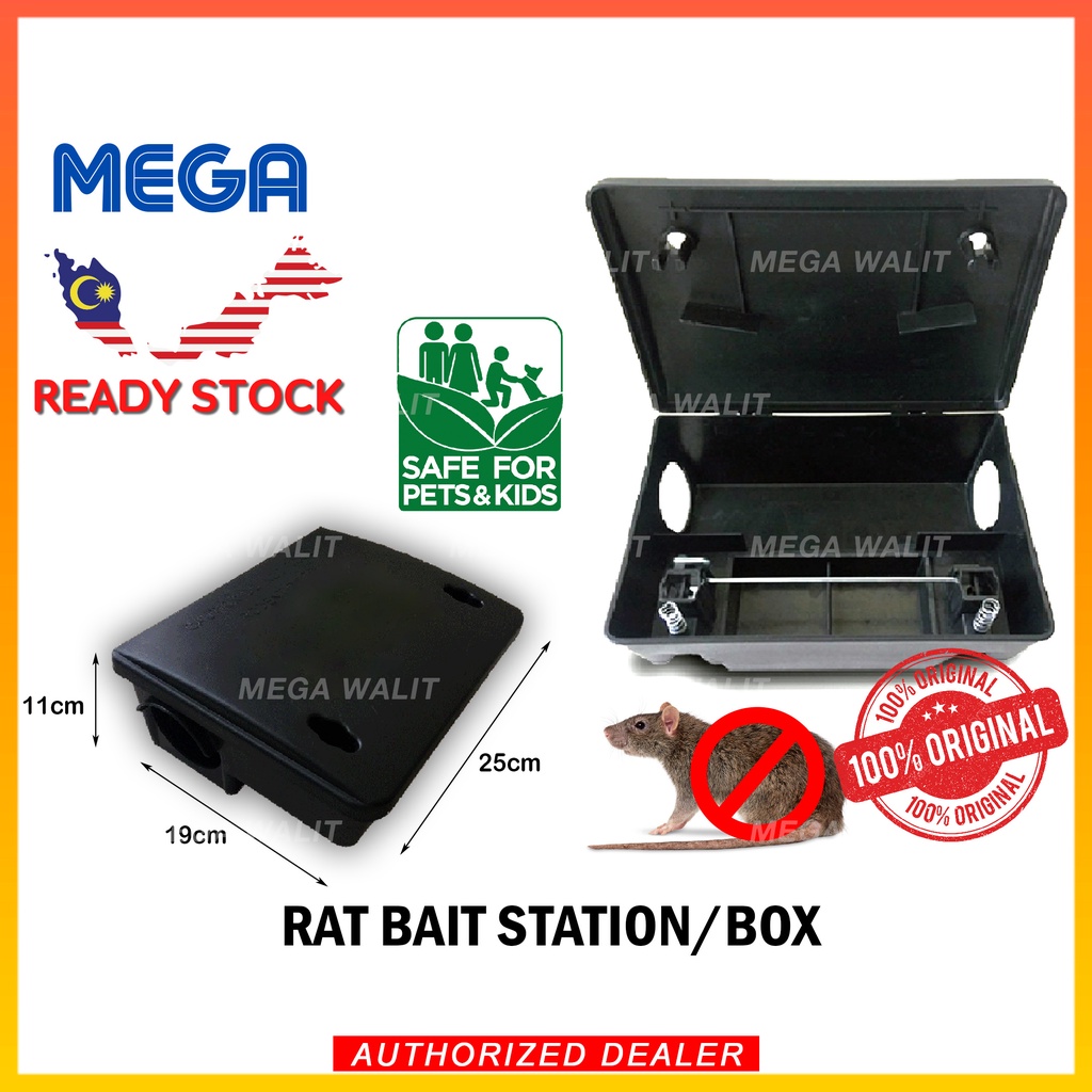 Rat Bait Box/ Pest Control Box / Kotak Ubat Tikus /Rat Bait Station Box ...