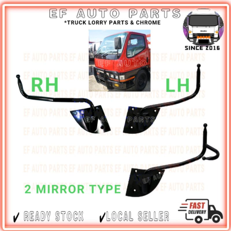 MITSUBISHI CANTER GUTS FE639 FE637 FB511 MIRROR ARM LH RH LEFT RIGHT ...