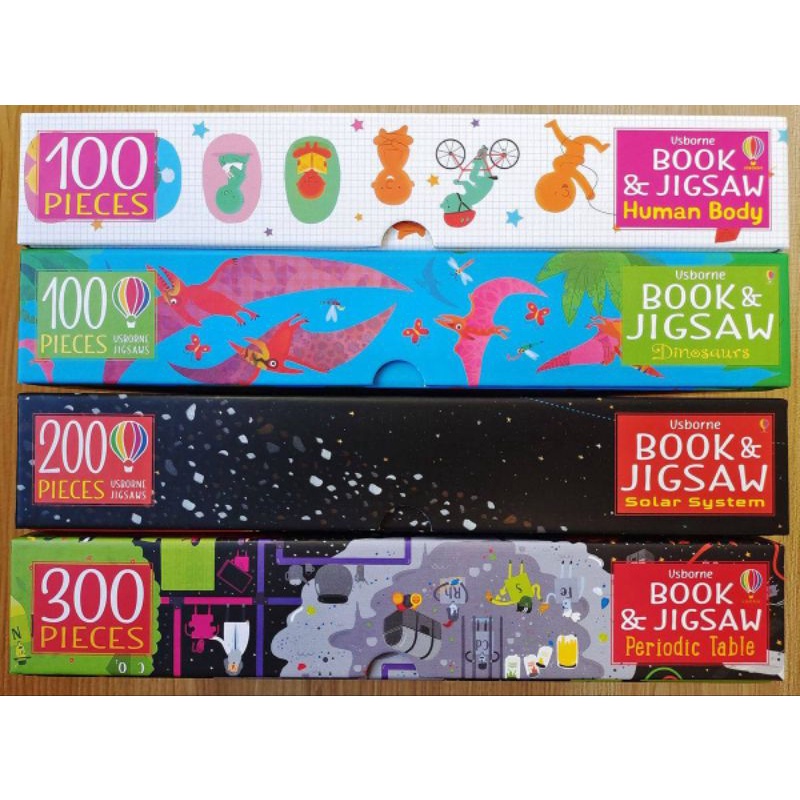 Usborne BOOK SET JIGSAW | Shopee Malaysia