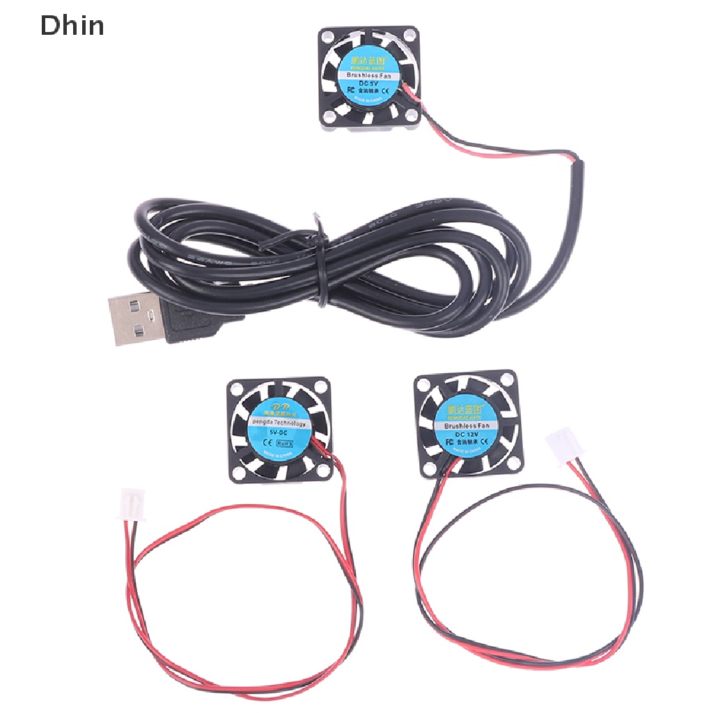 [Dhin] NEW Mini Circuit Board Cooling Fan For 2507 2CM USB 5v 12V ...