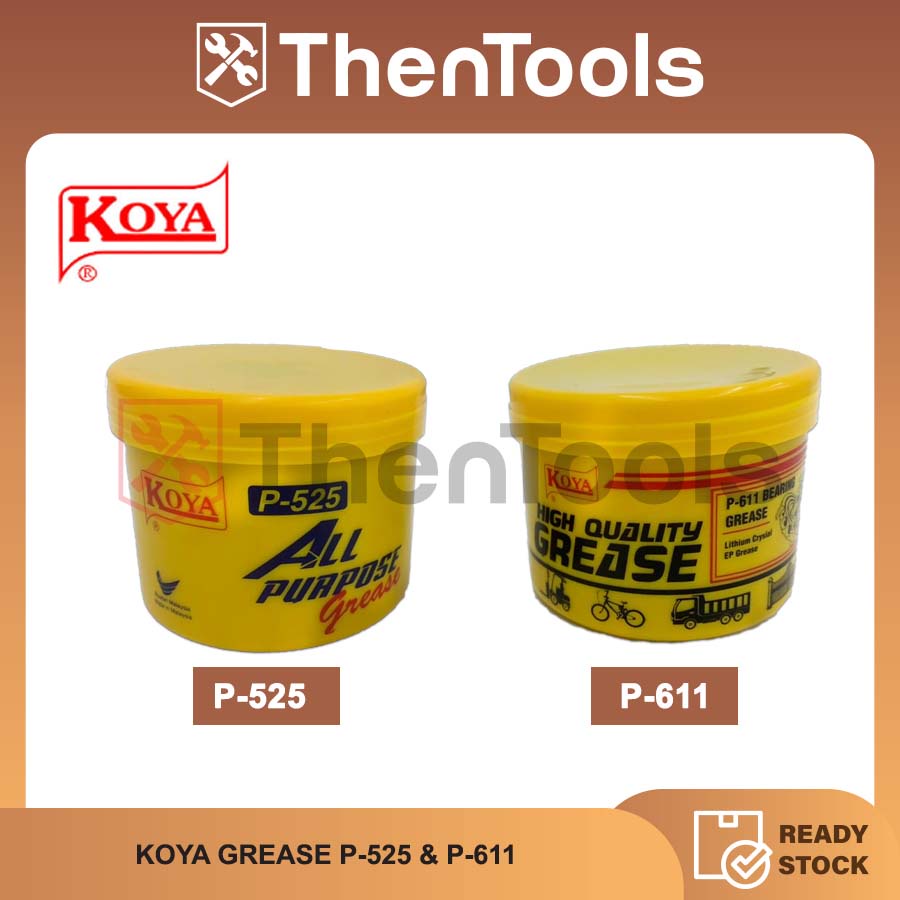 KOYA GREASE (P-525) (P-611) 500GRAM ALL PURPOSE GREASE HEAVY GREASE MINYAK GREASE SERBAGUNA ...