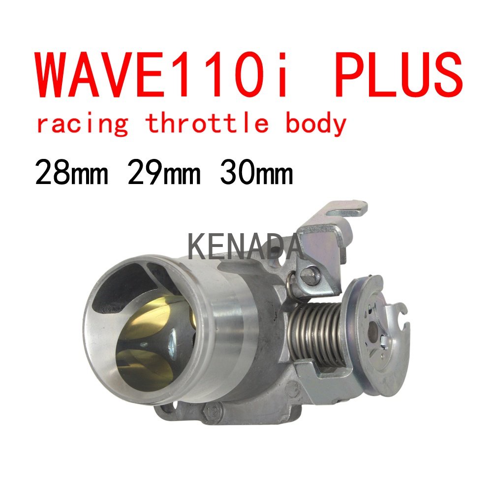 wave110i Throttle body Long Trumpet & Intake 28mm/29mm/30mm for wave ...
