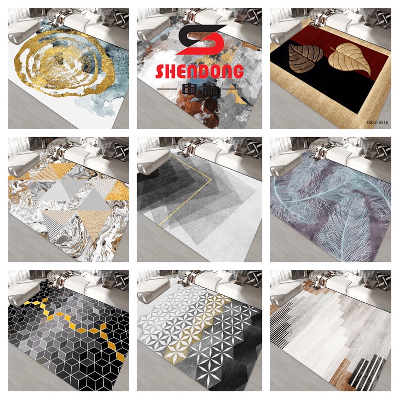 OFFER !! 6XL (300*200cm) Crystal Velvet Carpet 5 D / Floor mat / Rugs ...