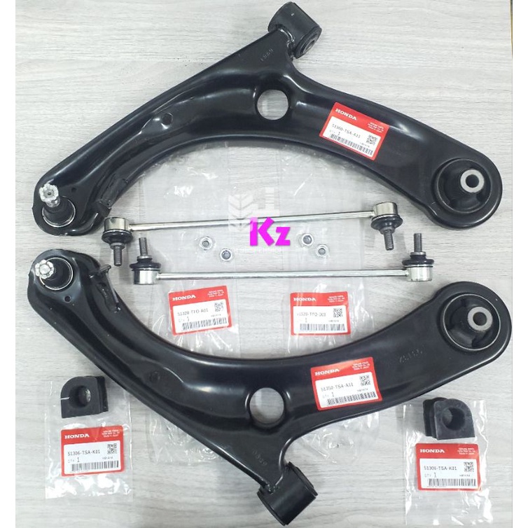 HONDA BRV BR-V 2016-2020 - 6 IN 1 SET - FRONT LOWER ARM/STABILIZER LINK ...