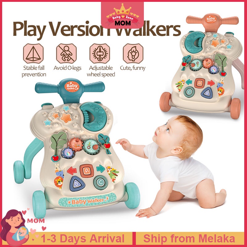 Musical Baby Walker Baby Walkers Learning Walker Baby Push Walker Early Learning Toys | Shopee ...