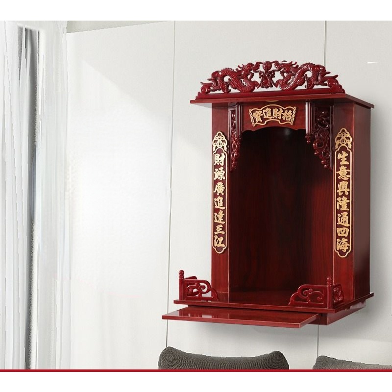 God of Wealth Cabinet God Cabinet Altar Buddha Shrine God of Wealth ...