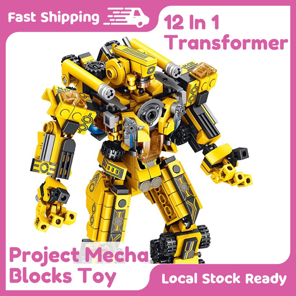 Robot STEM Toy Engineering Building Blocks Building Bricks Toy kit ...
