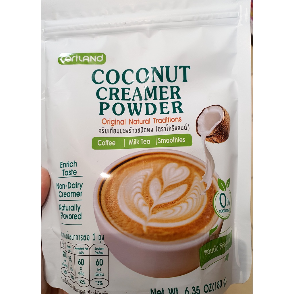 (EXP: 03/2026) Coriland Coconut Creamer Powder (180g) Original Natural ...
