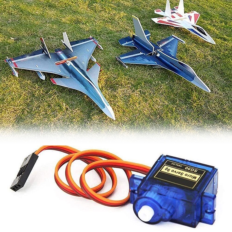 POSSBAY MG90S Micro Servo Motor Metal Gear for RC Robot Car Plane ...