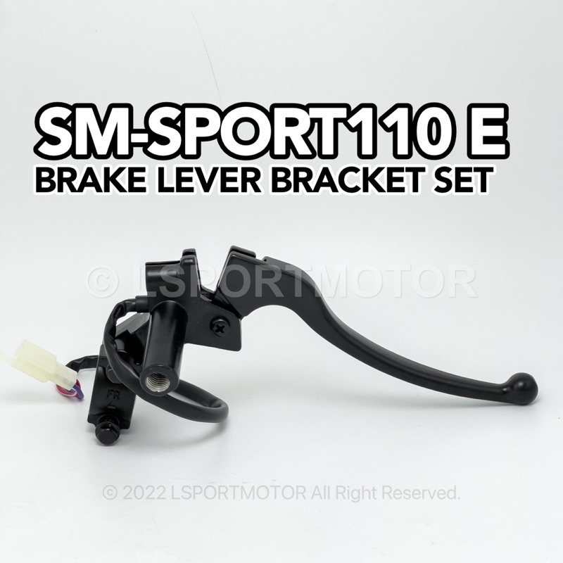 SM-SPORT 110 (E) BRAKE LEVER BRACKET SET RH KANAN SMSPORT SMSPORT110E ...