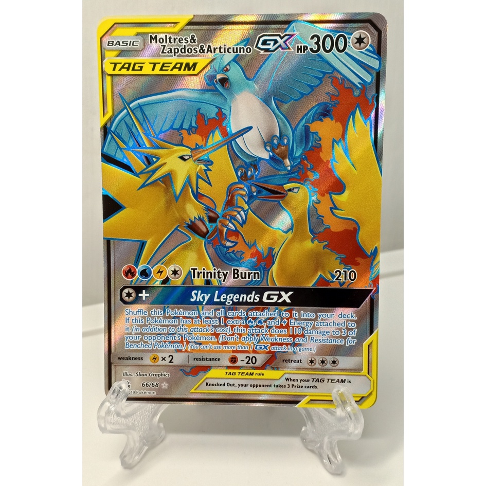 (ENGLISH VERSION) Pokemon TCG | Grade A | Moltres & Zapdos & Articuno ...