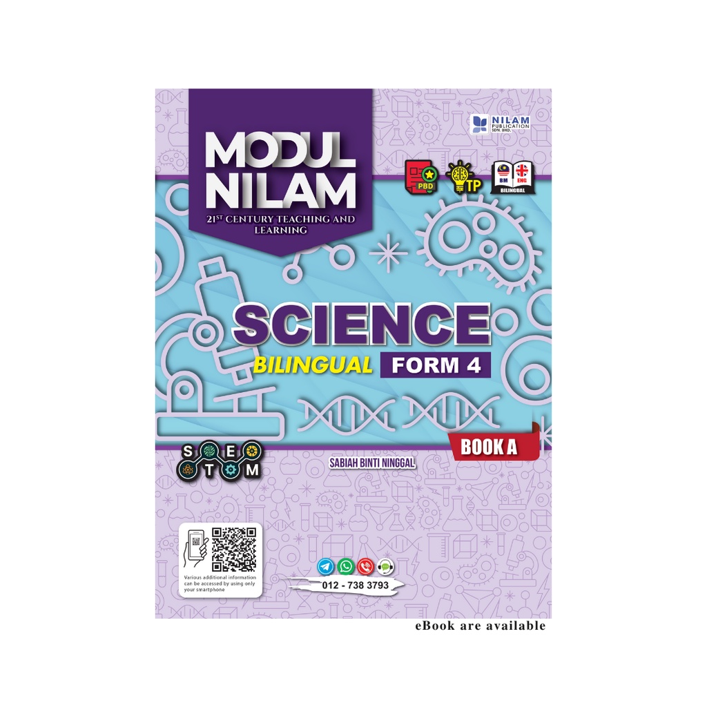 NILAM Science Book A Form 4 (2023) Dwibahasa Bilingual Sains Tingkatan ...