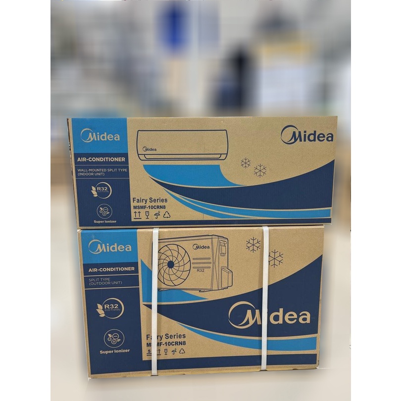 MIDEA R32 NON-INVERTER / INVERTER 1HP to 2.5HP AIRCOND | Shopee Malaysia