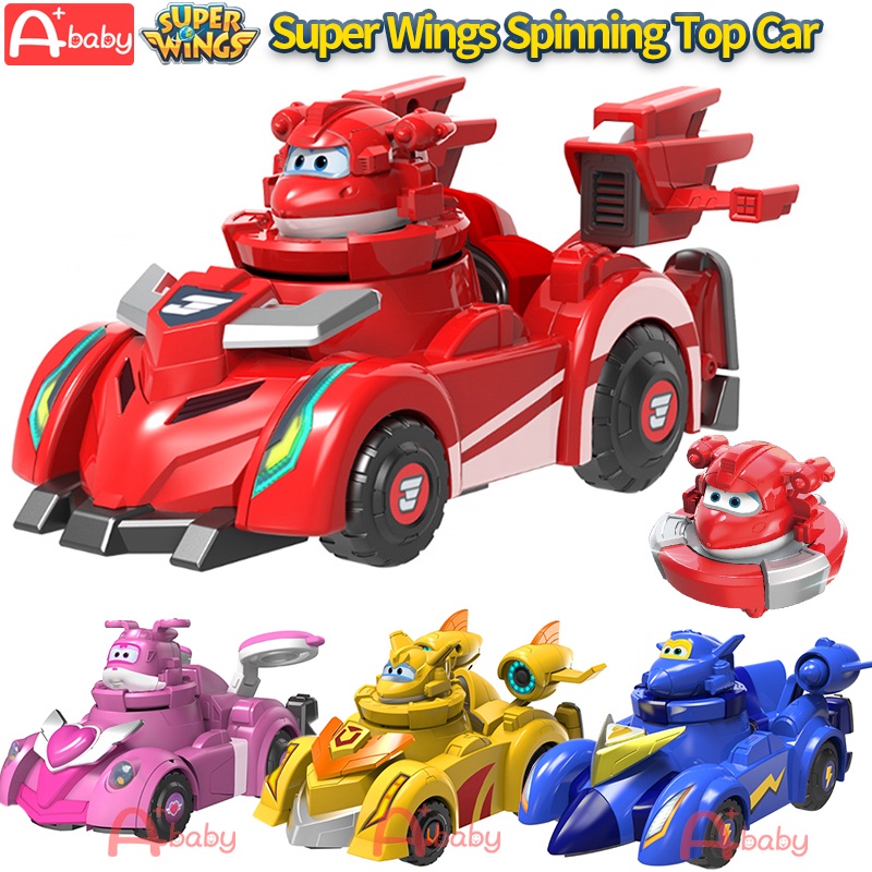 [A+baby] Super Wings Spinning Top Car (Beyblade/Gyro/Gyroscope)（Jett ...