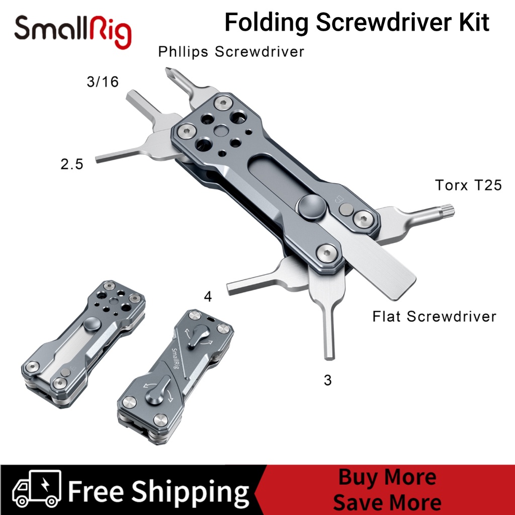 SmallRig Folding Screwdriver Kit Hunter AAK2495 | Shopee Malaysia