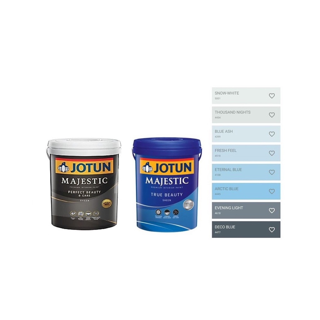 [SITIDIY] JOTUN Interior-Majestic True Beauty Sheen / Perfect Beauty ...
