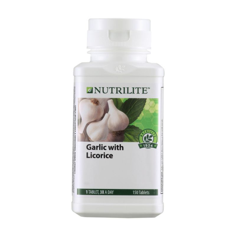 Nutrilite Garlic With Licorice - 150 Tab | Shopee Malaysia