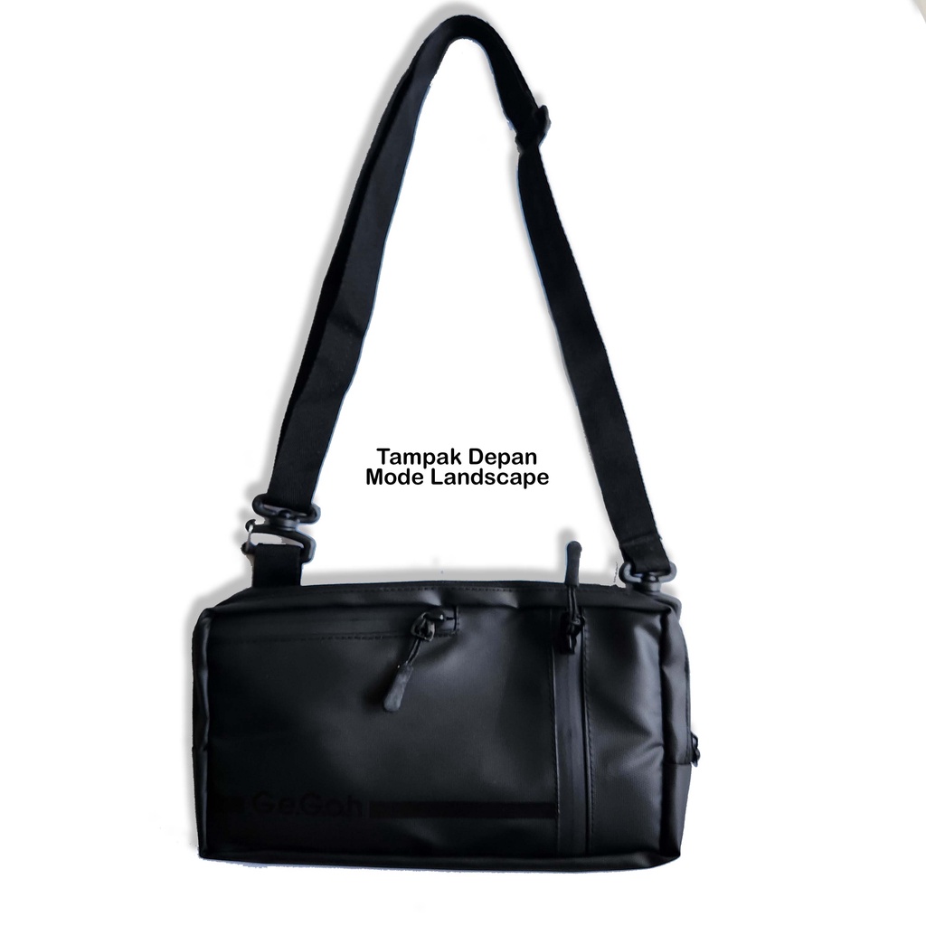HITAM Neck Bag model V2 Necklace Bag Hanging Wallet Neck Sling Bag ...