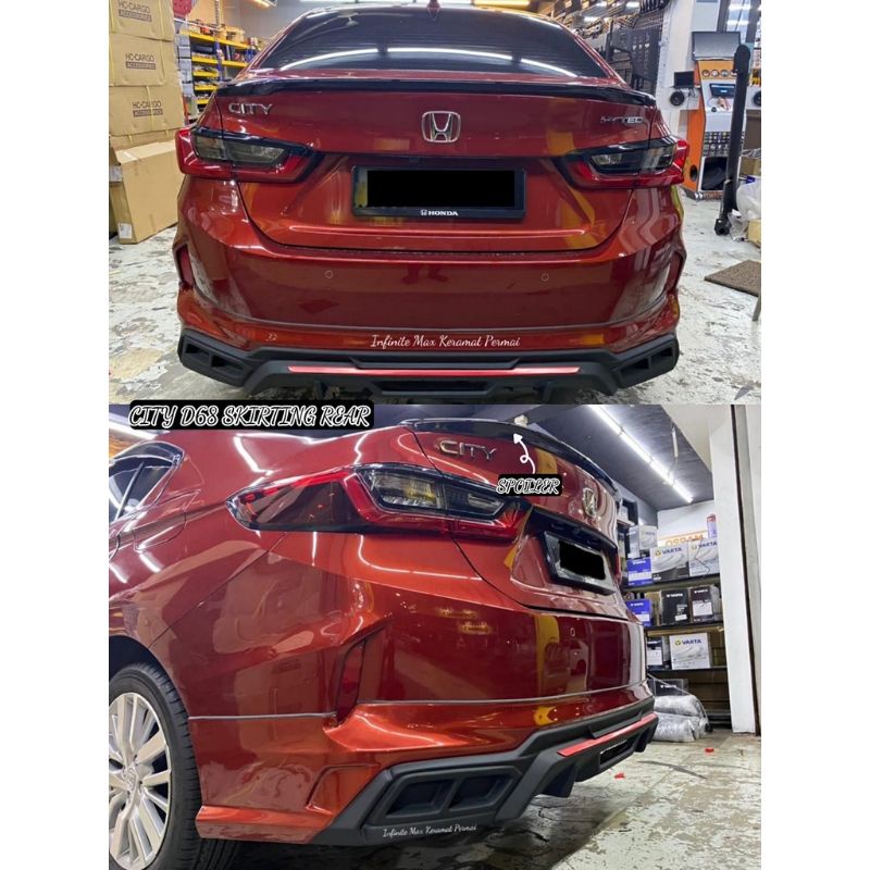 Honda City 2020 D68 bodykit with color betong bodykit | Shopee Malaysia