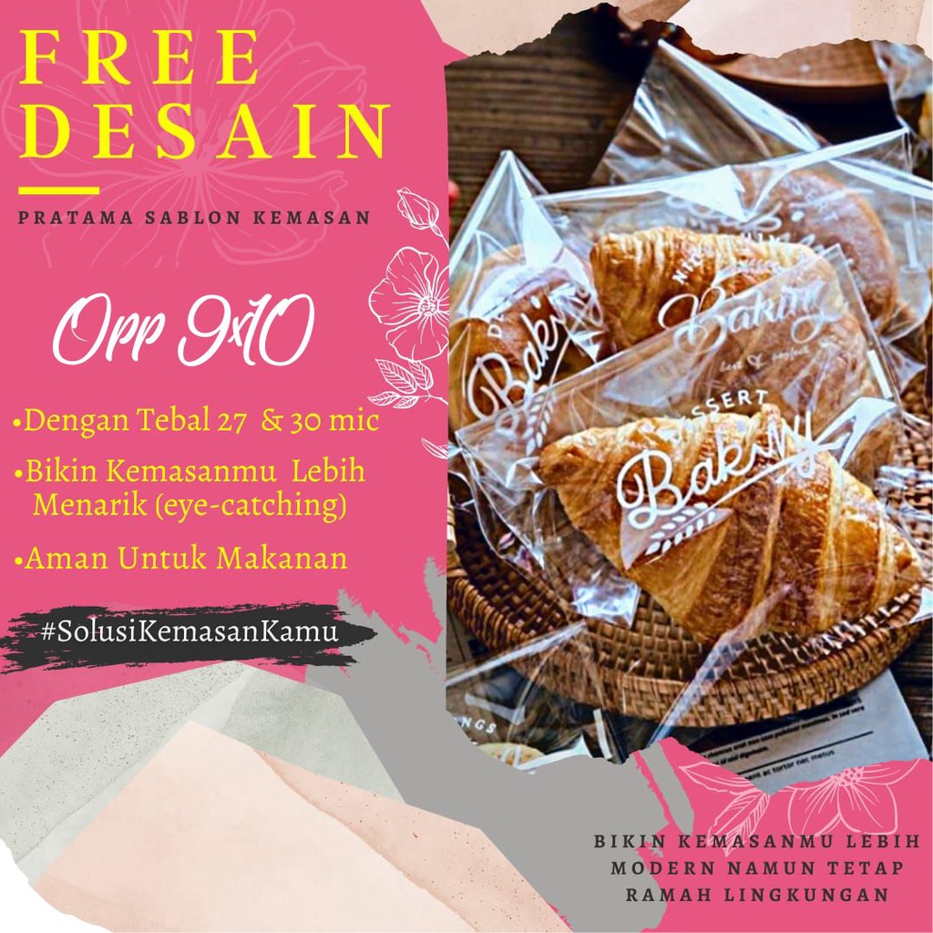 MINIMAL Plastic Opp Bread Screen Printing 9x10 and Opp 8x12 Minimum ...