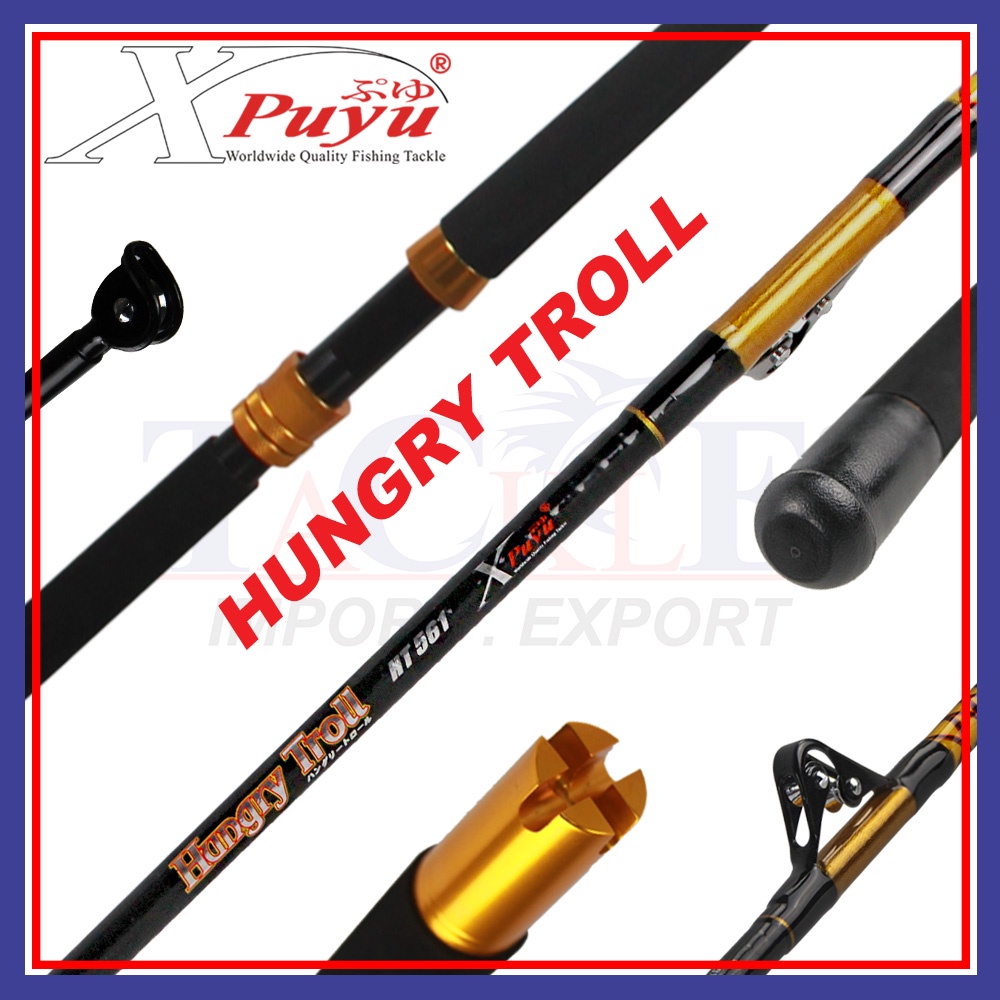 (5'6"ft-6'6"ft)Xpuyu Hungry Troll HT Joran Pancing Trolling Bot | Heavy ...