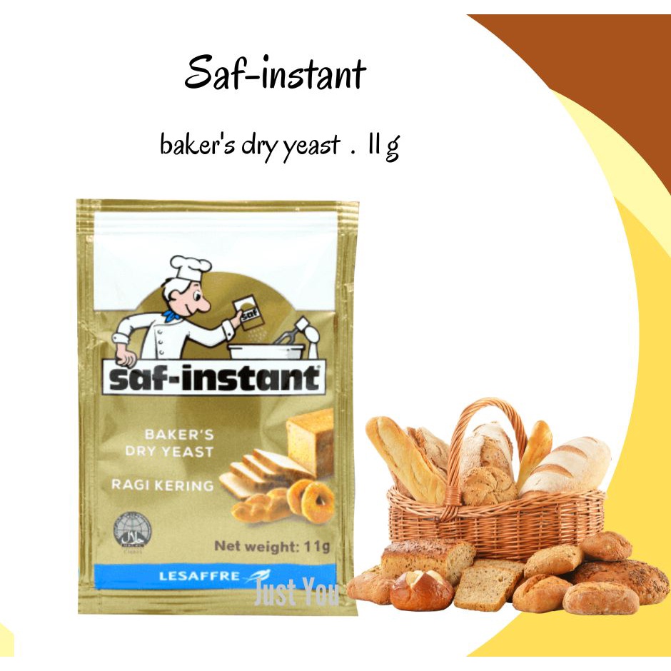 saf instant Yeast / Ragi Kering Instant / 干酵母 11g | Shopee Malaysia