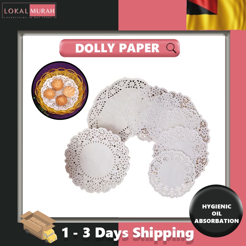 LMS | Doyleys Paper / Dolly Paper / Doily Paper / kertas dolly | Shopee ...