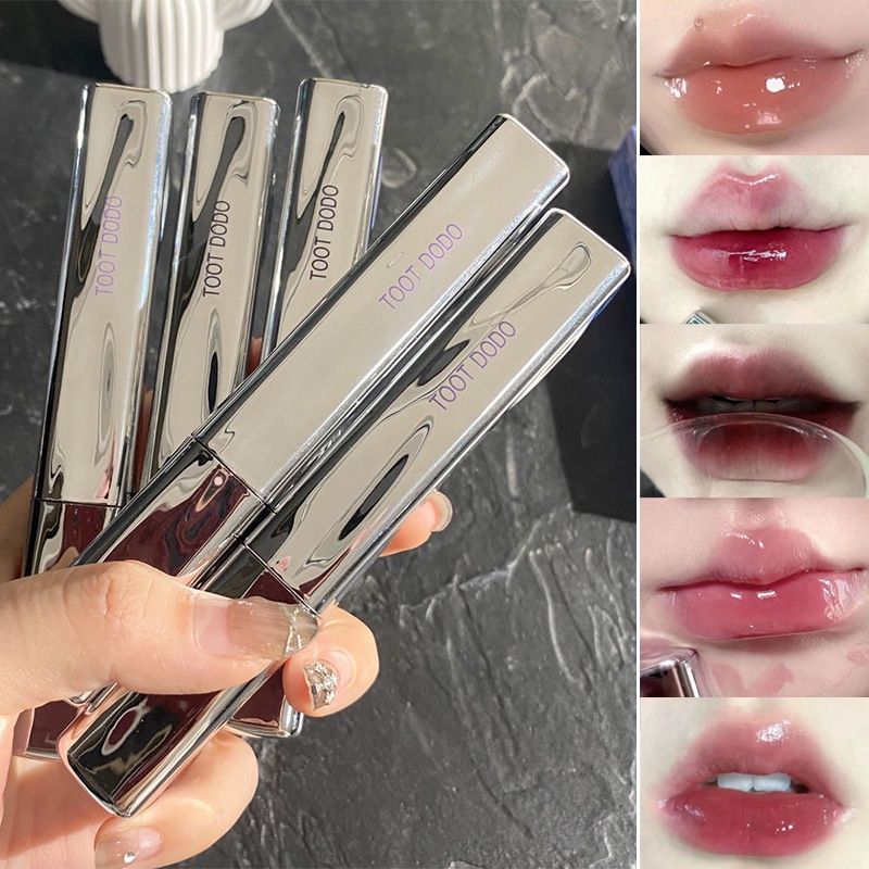 TOOT DODO Wave Mirror Lip Glaze Water Light Moisturizing Lip Gloss ...