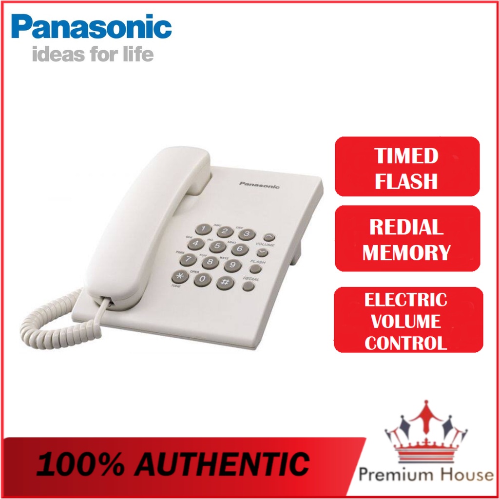 Panasonic KX-TS500 telephone system KX-TS500ML KX-TS500MLW **Random ...