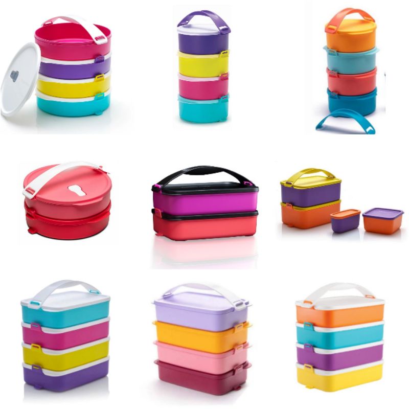 Tupperware Small Click2go Click ti go CTG Reheatable Click to go Round ...