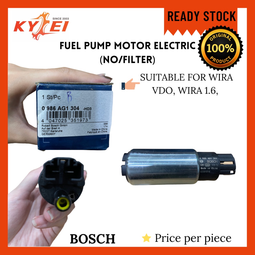 BOSCH Fuel Pump Motor Electric Proton Wira VDO, Wira1.6, Perdana ...