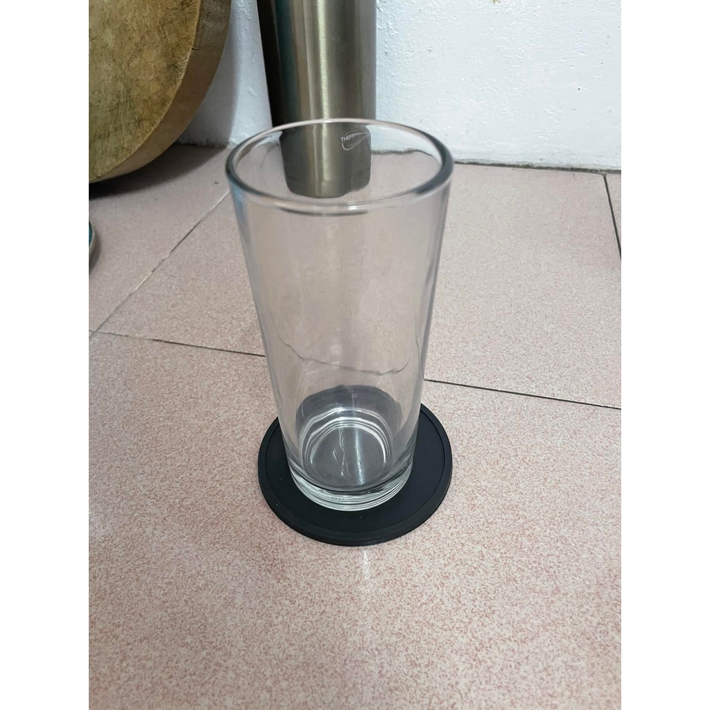 WATERPROOF COOL WATER CUP PVC TABLE MAT BOTTLE PAD ROUND CUP HOLDER ...