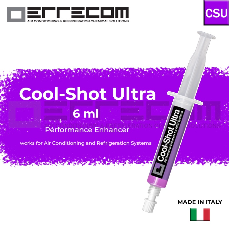 Errecom Cool-Shot Ultra Performance Enhancer for AC/R Systems (6ml ...