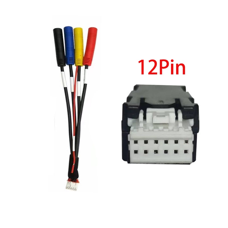 (guagnzhou type)12pin 360 Camera Input Adapter for Car Android Radio ...