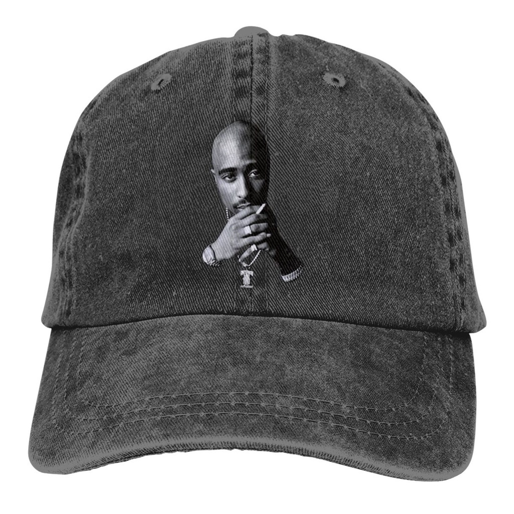 Retro Hip Hop Tupac Shakur 2Pac Snapback Cap Sun Protection | Shopee ...