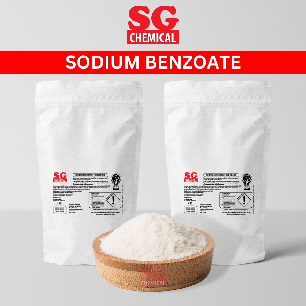 Sodium Benzoate Preservative, Food Grade [100g/500g/1kg] LIMITED TIME OFFER | Shopee Malaysia
