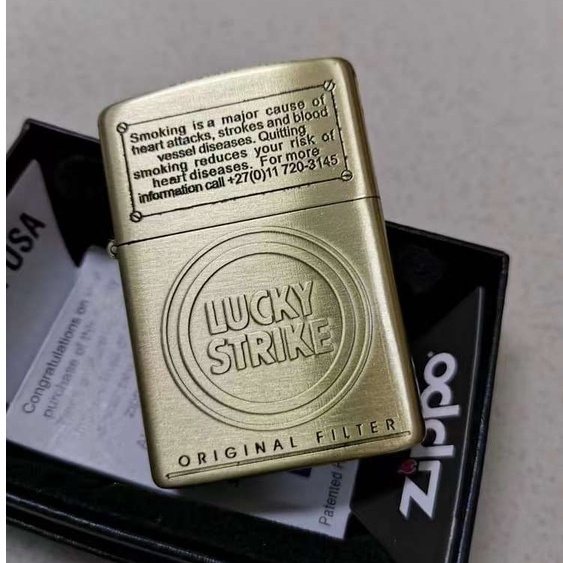 Zippo Limited Eddition Lucky Strike Lighter | Shopee Malaysia