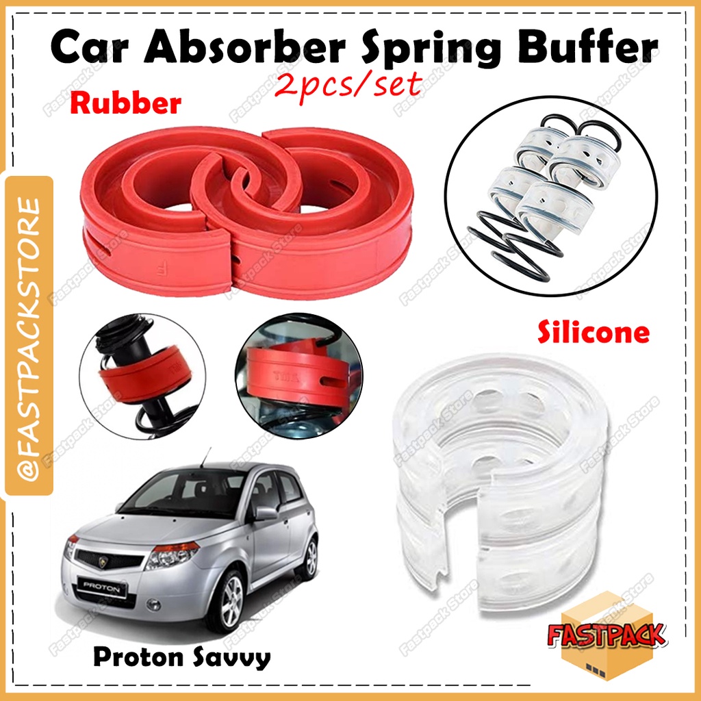 For Proton Savvy Car Absorber Spring Buffer Suspension AMT Front Rear ...