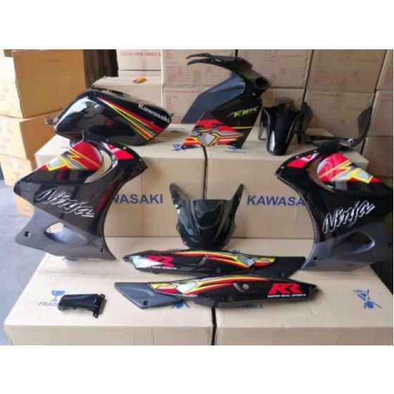COVERSET KAWASAKI ZX KRR 150 RR NINJA SHURIKEN RR150 DOUBLE R KENJI ...