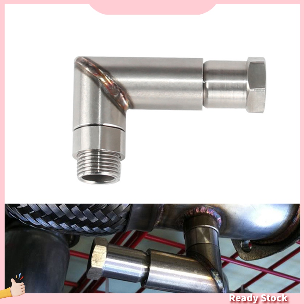 {Ready Stock} M18x1.5 O2 Oxygen Sensor Angled Extender Spacer 90 Degree ...