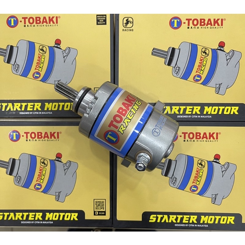 TOBAKI HONDA WAVE125 RACING STARTER MOTOR (EXTRA POWER FOR BIG BORE ...