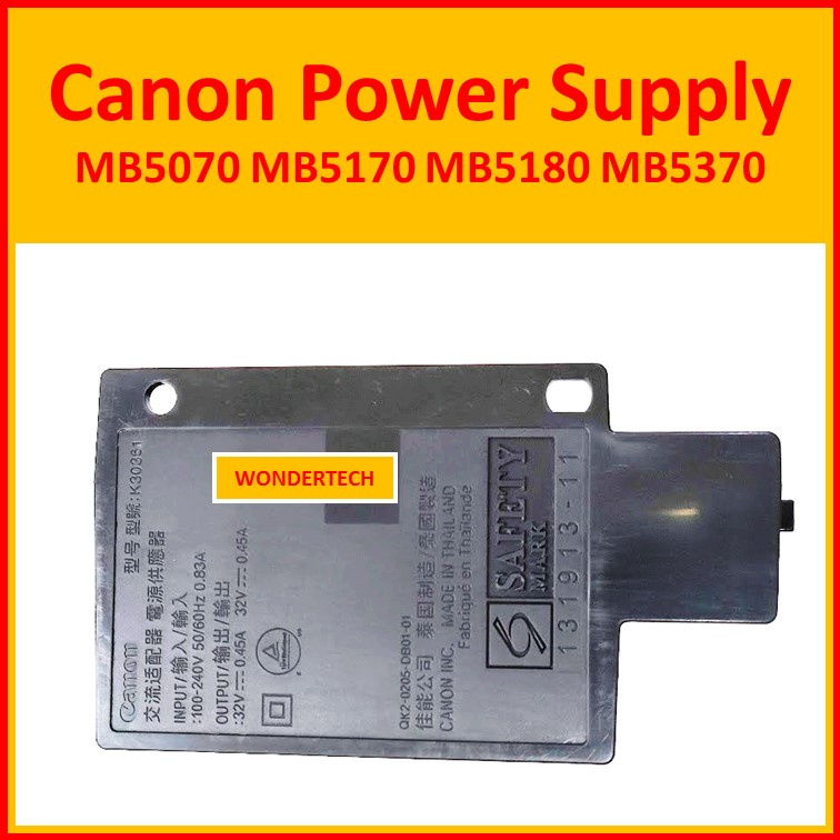 Canon Power Supply K30361 MB5070 MB5170 MB5180 MB5370 MB2020 MB2320 ...