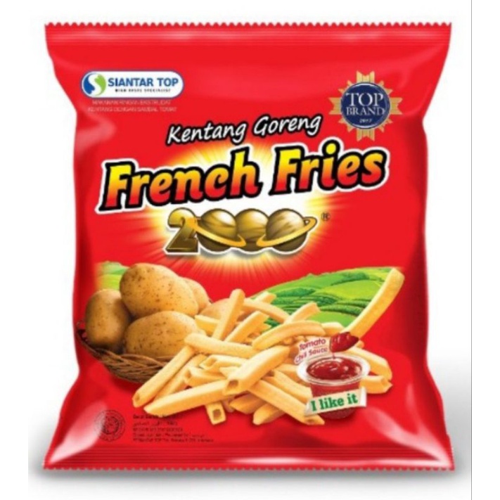 FRENCH FRIES 2000/KENTANG GORENG 62gram ASLI INDONESIA | Shopee Malaysia