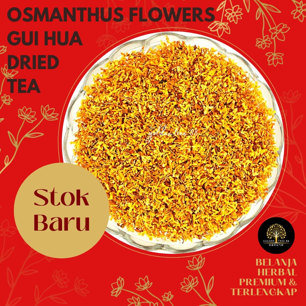 Premium Osmanthus Gui Hua Flower Tea Fresh Original | Shopee Malaysia