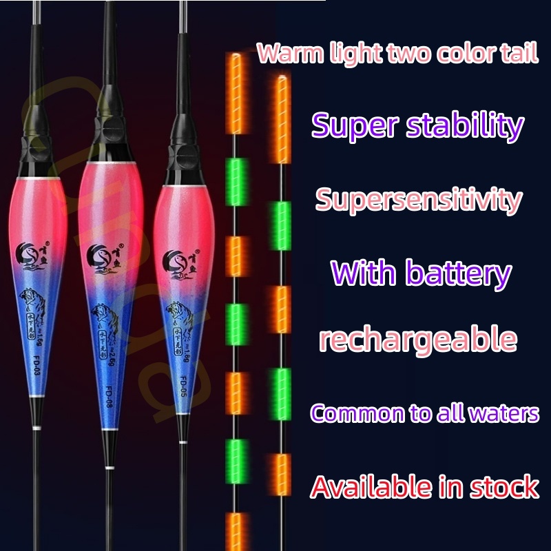 1pcs pelampung pancing nano Electronic Luminous pelampung mancing eye ...