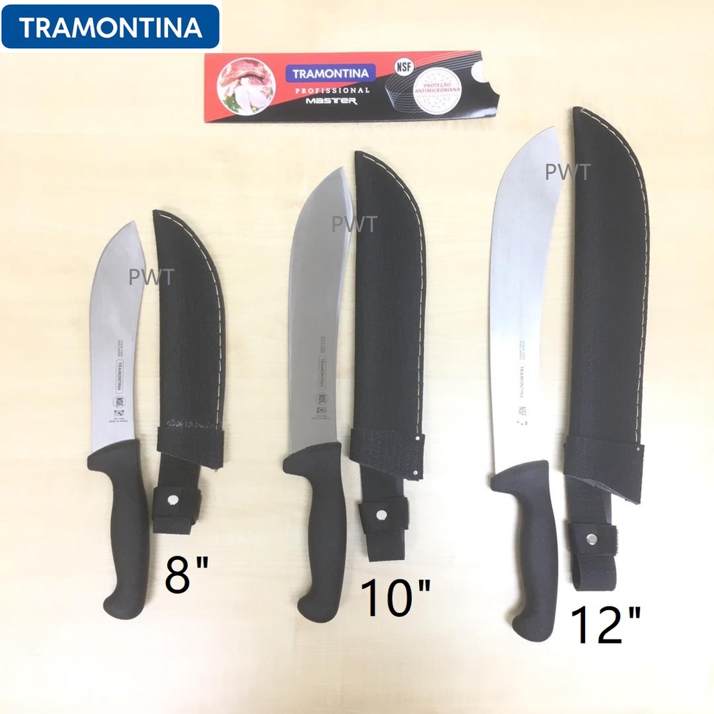 Pisau Potong Daging (8,10,12 INCI)TRAMONTINA KNIFE _ BUTCHER KNIFE ...