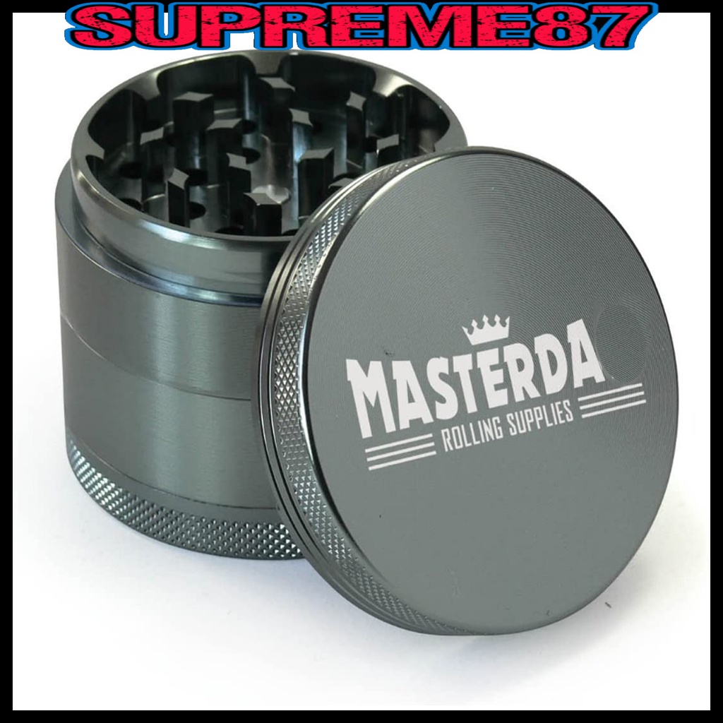 Master Hand Grinder 55 MM 63 MM 4 Layers Spice Grass Crusher Aluminum ...