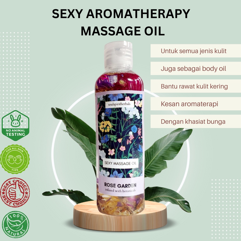 SOULSPIRIT Minyak Urut Wangi/ Aromaterapi/ Sexy Massage Oil/ Body Oil | Shopee Malaysia